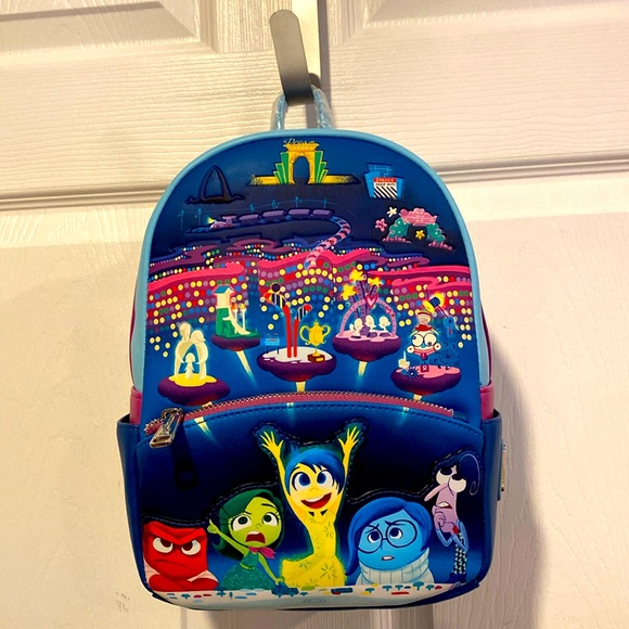 Disney | Bags | Bnwt Loungefly Disney Pixar Inside Out Control Panel ...